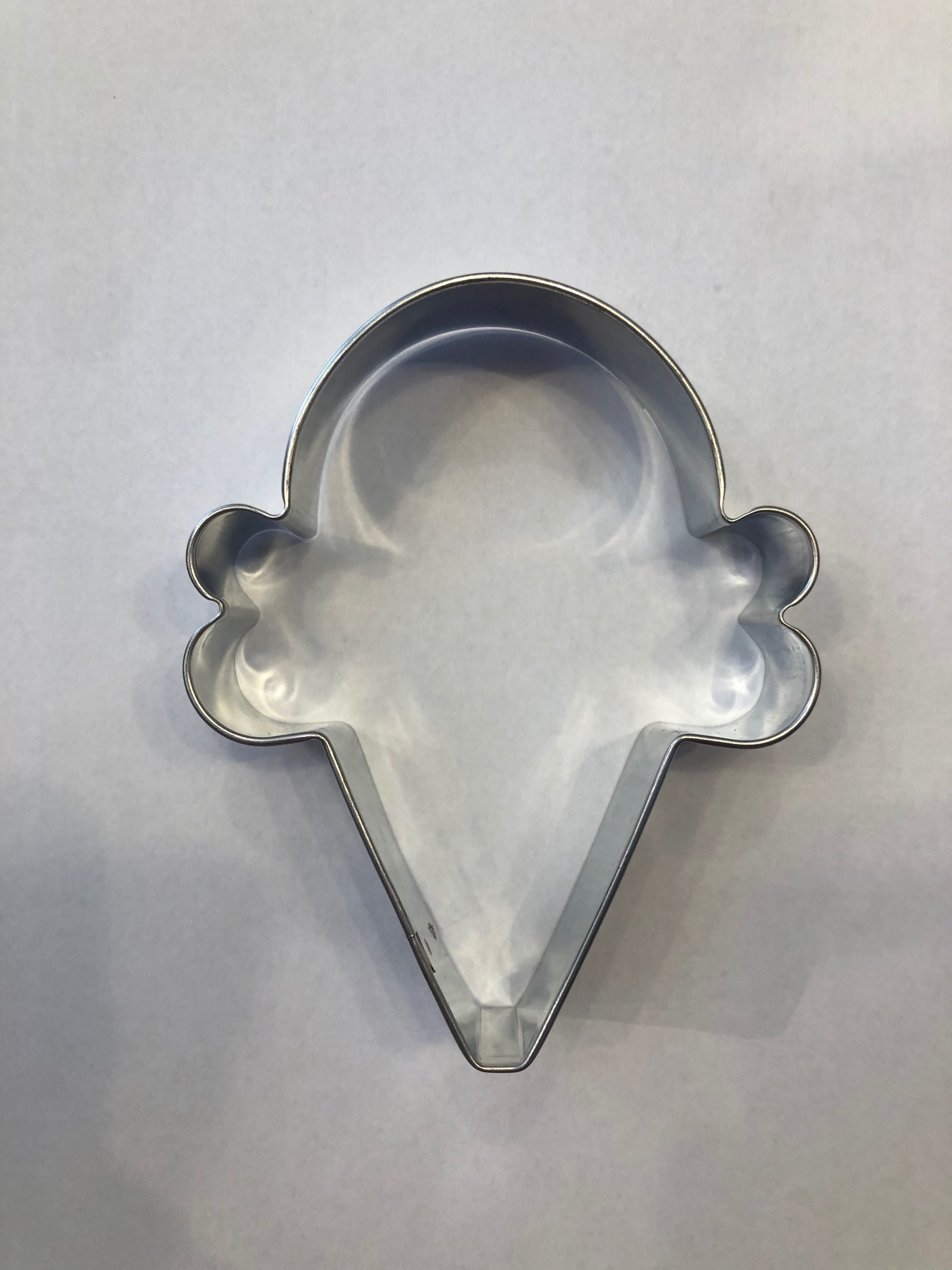 Large Ice Cream Cone Cookie Cutter